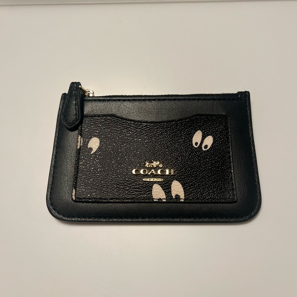 Coach Snow White And Seven Dwarfs Card Case - Gem